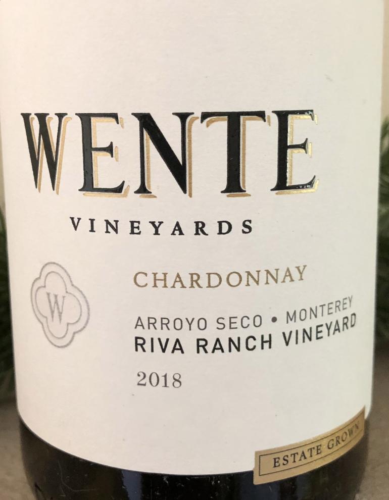 Wente Vineyards 2018 Riva Ranch Chardonnay | IntoWine