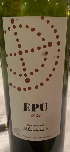 2022 Viña Almaviva S.A. Almaviva EPU, Chile, Puento Alto, Wine Review ...